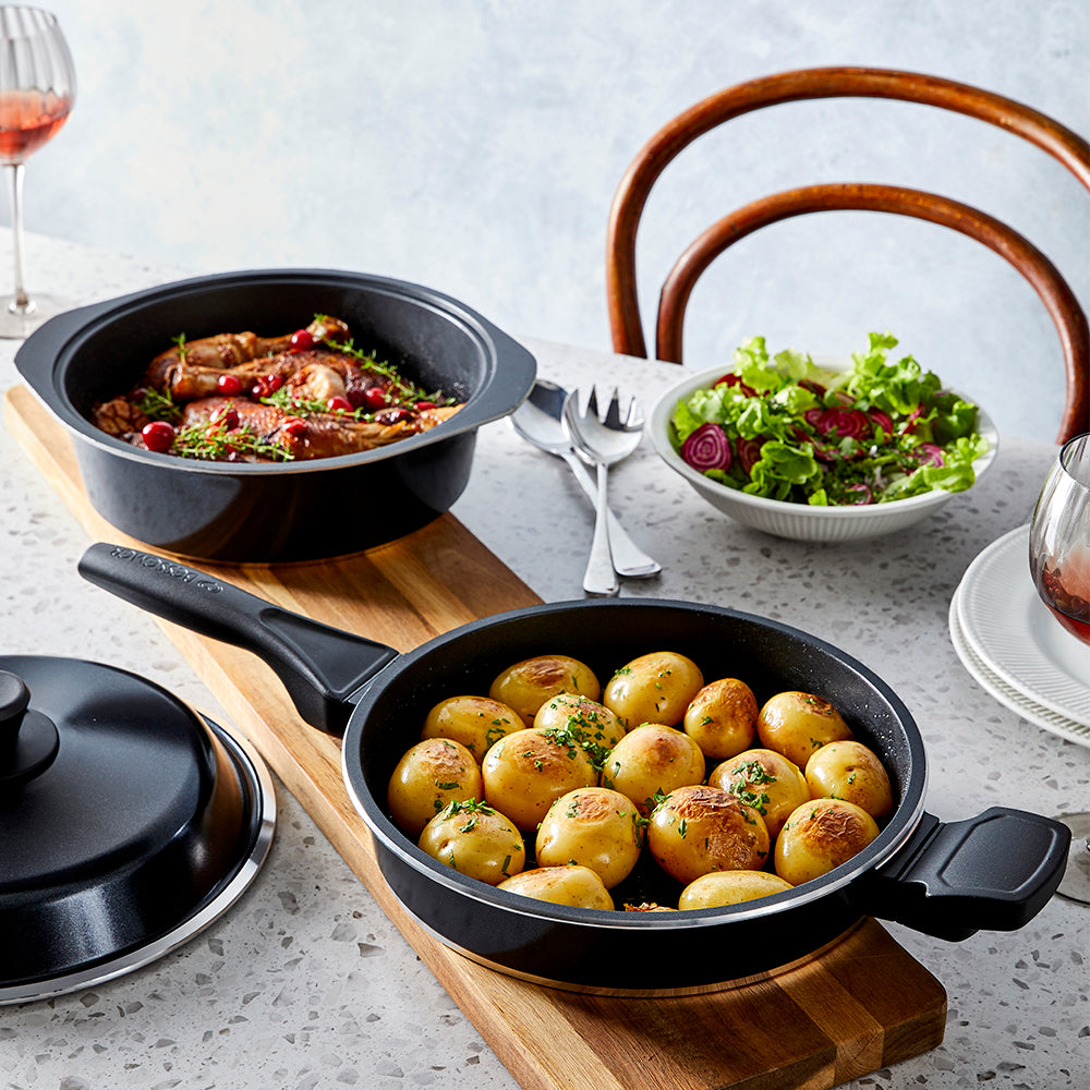 Bessemer 3 Piece Cookware Starter Set 28cm