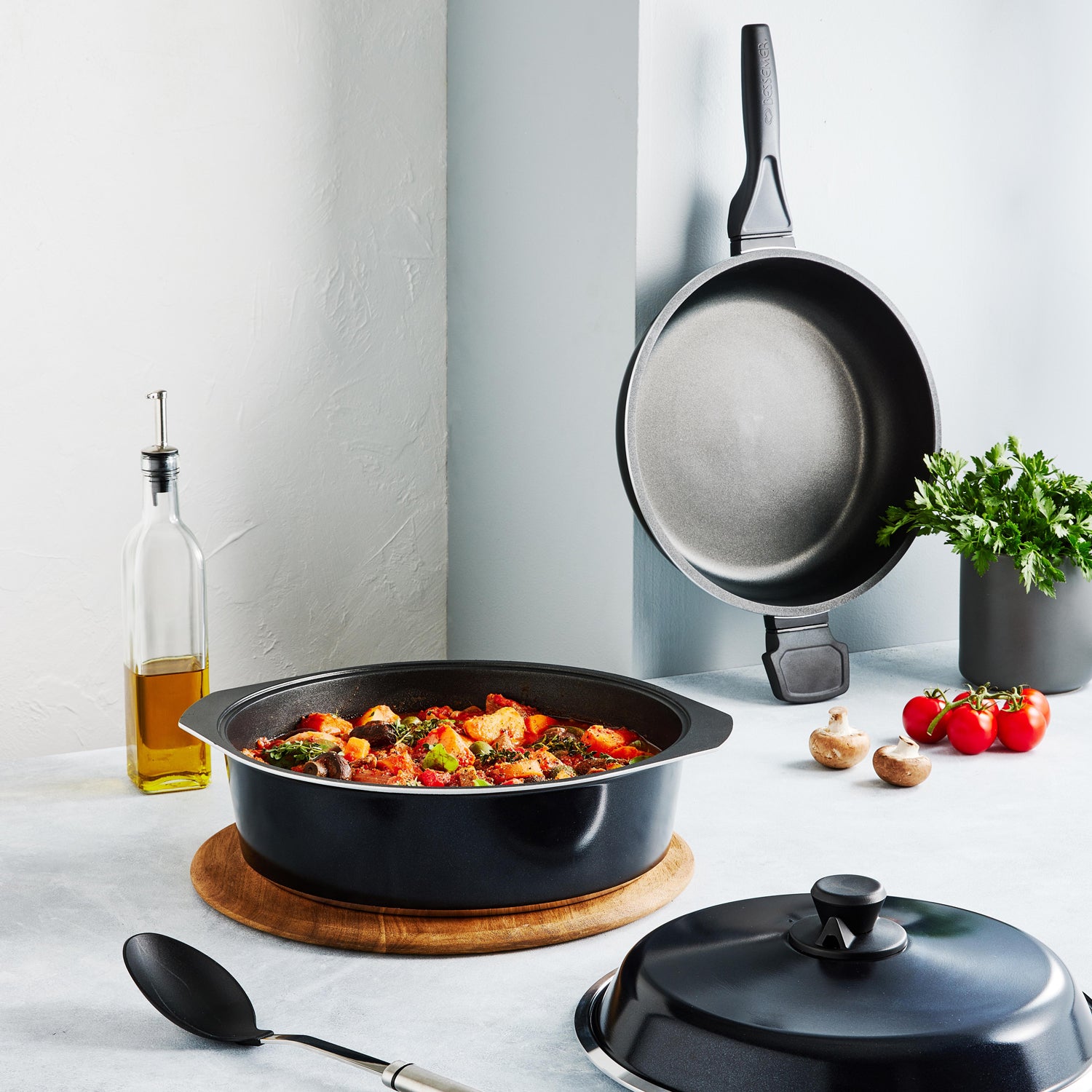 Bessemer 3 Piece Cookware Starter Set 32cm