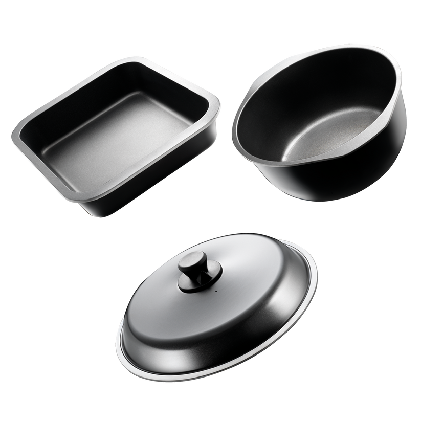 Bessemer 3 Piece Cookware Starter Set 32cm